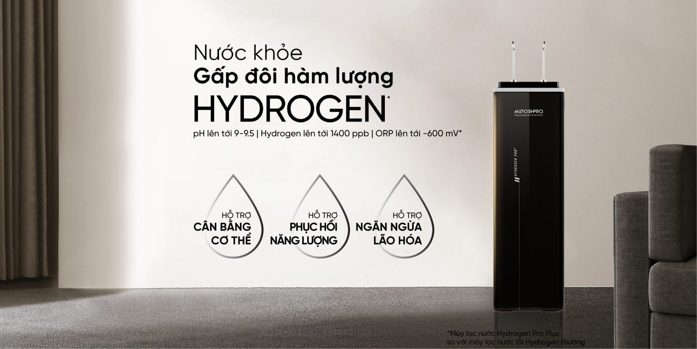 Máy lọc nước Mutosi Hydrogen Pro Plus Ion Kiềm MP-F081-HC4H5 – Chuyên Gia Lọc Nước Kasama